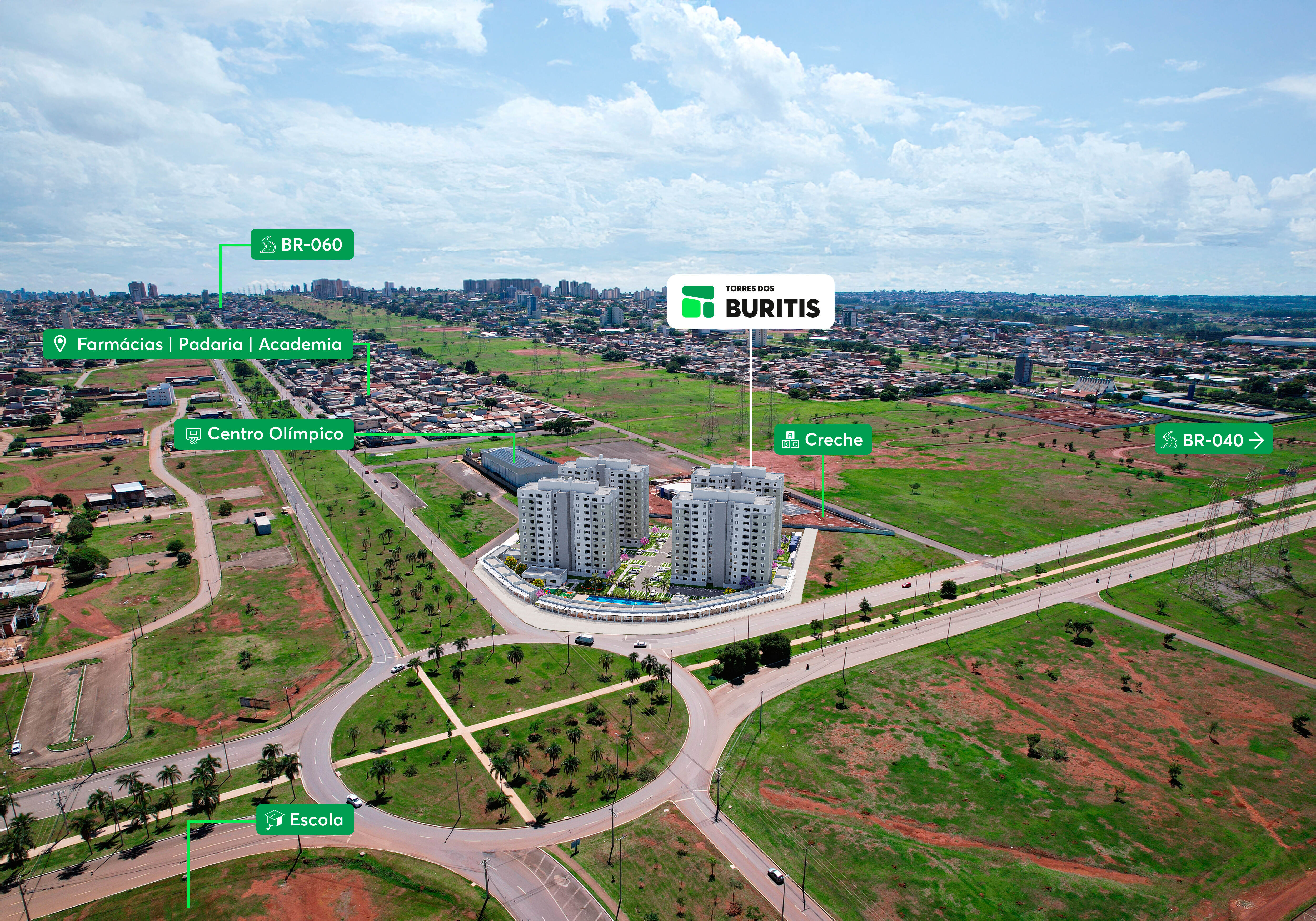 Torres Dos Buritis | Apartamentos em Distrito Federal | MRV