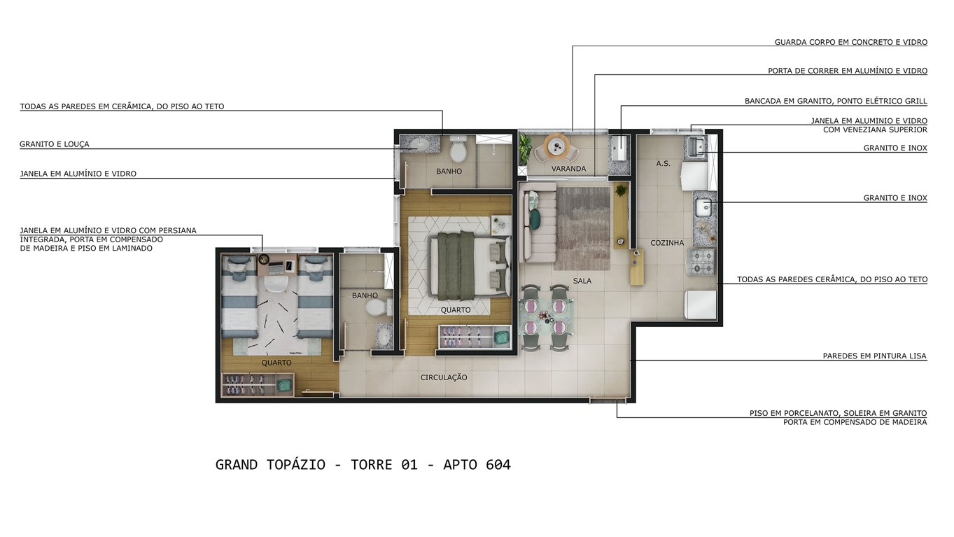 Grand Topazio | Apartamentos em Piaui | MRV