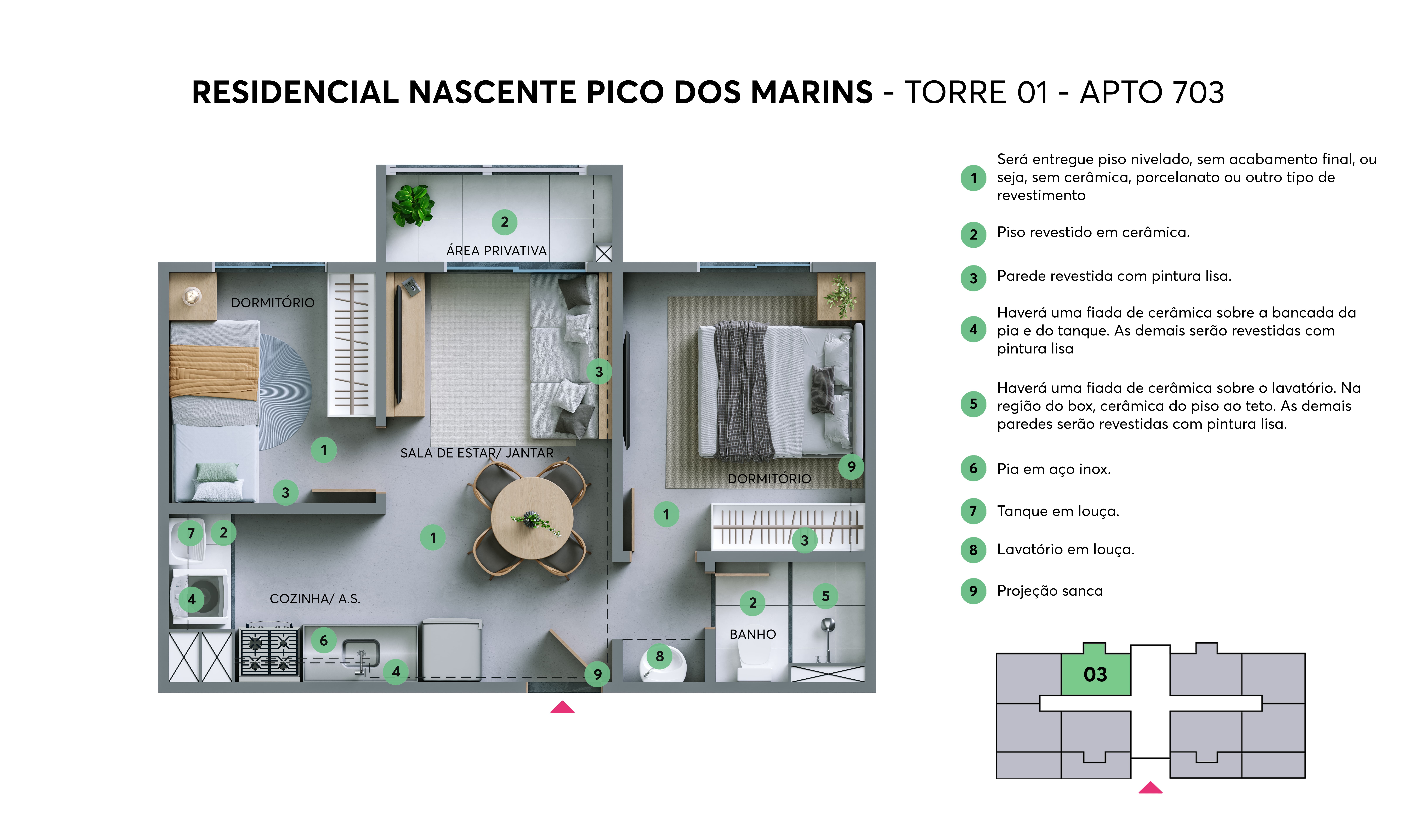 Residencial Nascente Pico Dos Marins | Apartamentos em Sao Paulo | MRV